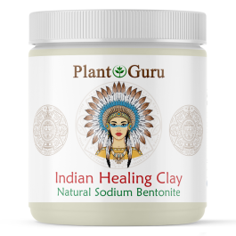 Indian Healing Clay 1 lb. - 100% Natural Sodium Bentonite Clay Powder ...