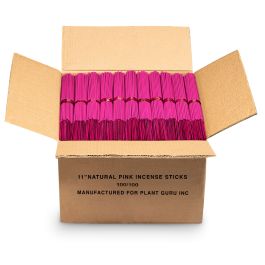 11" Unscented Incense Sticks (Pink)